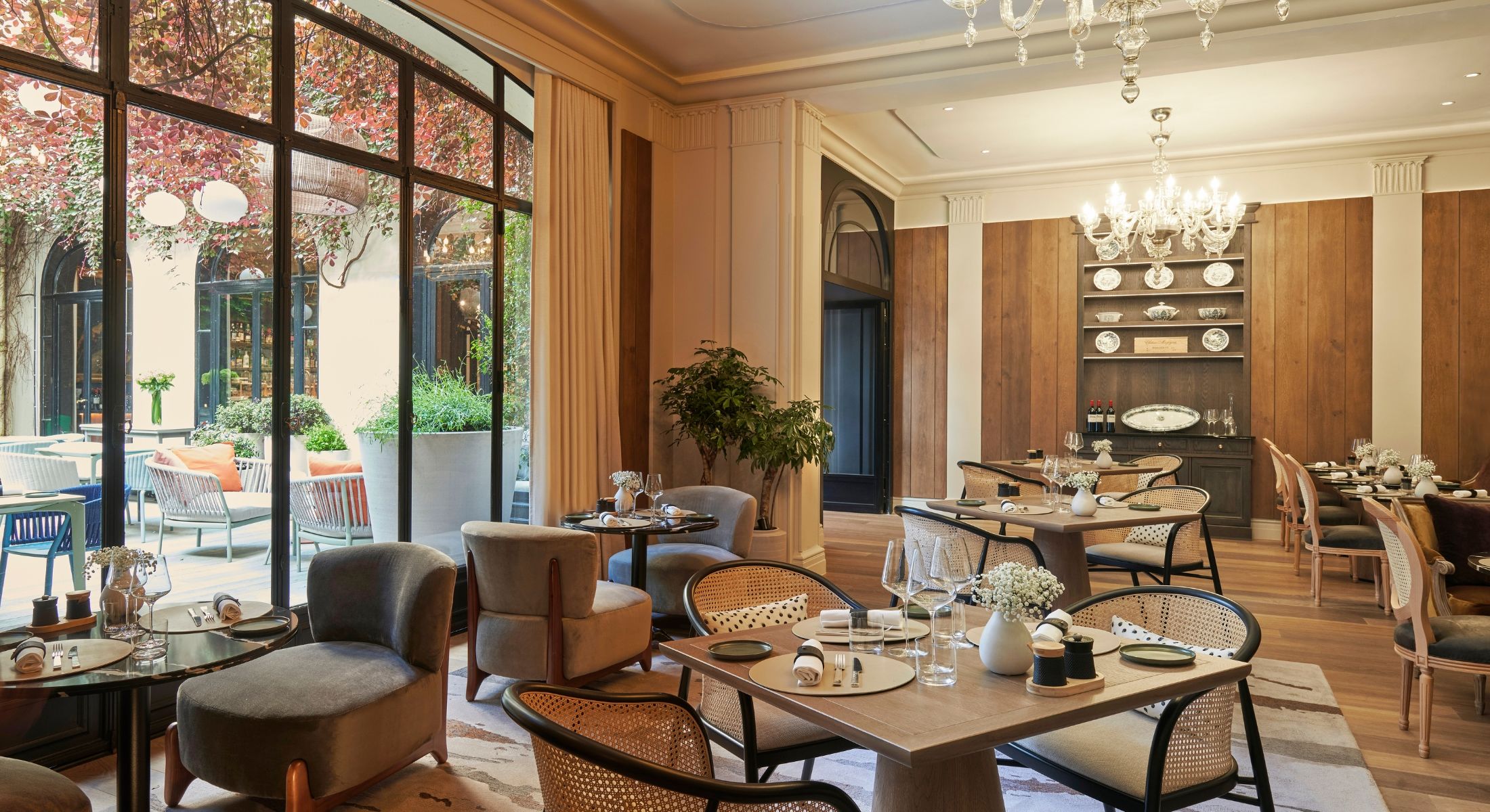 Hotel Lancaster Paris ***** | Restaurant & Bar Paris 8th | Dining